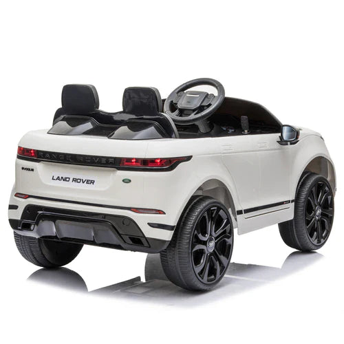 iGlide® Kids Electric Ride On Range Rover Evoque White – iGlide a ...