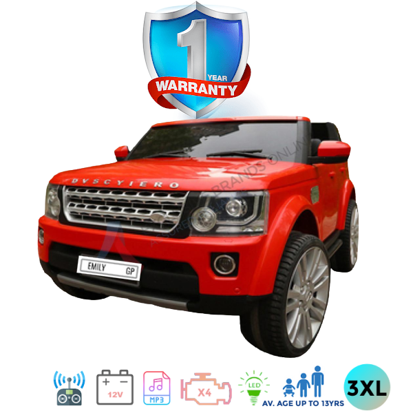 iGlide® Kids Electric Ride On Landy Disco 3XL Red – iGlide a Division ...